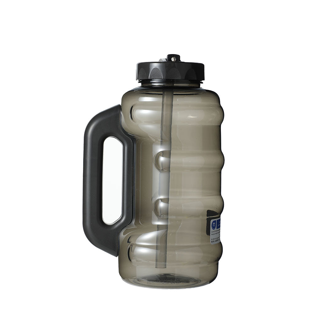 Bote Agua c/Pajilla y Agarradera -Negro. – Miniso Nicaragua